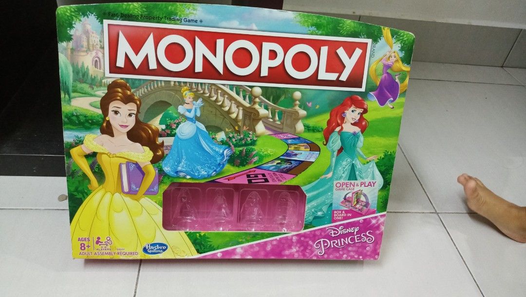 Monopoly disney Princess, Hobbies & Toys, Toys & Games on Carousell