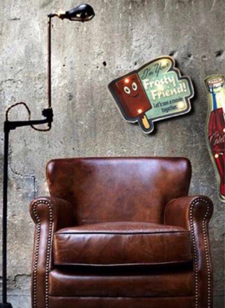 Movie retro sign, Furniture & Home Living, Home Decor, Other Home Decor ...