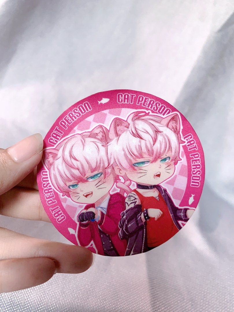 Mystic Messenger Saeran Sticker fan art , Hobbies & Toys, Memorabilia ...