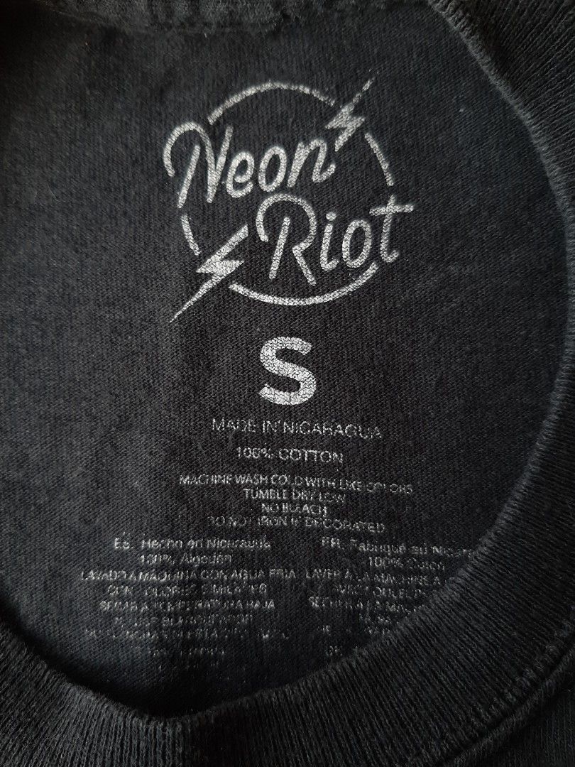 Neon Riot, Men's Fashion, Tops & Sets, Tshirts & Polo Shirts on Carousell