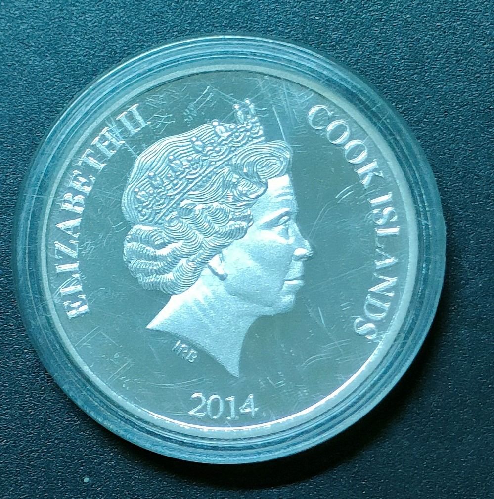 New Zealand QE II Hello Kitty 40th Anniversary Silver Medal 2014 ...