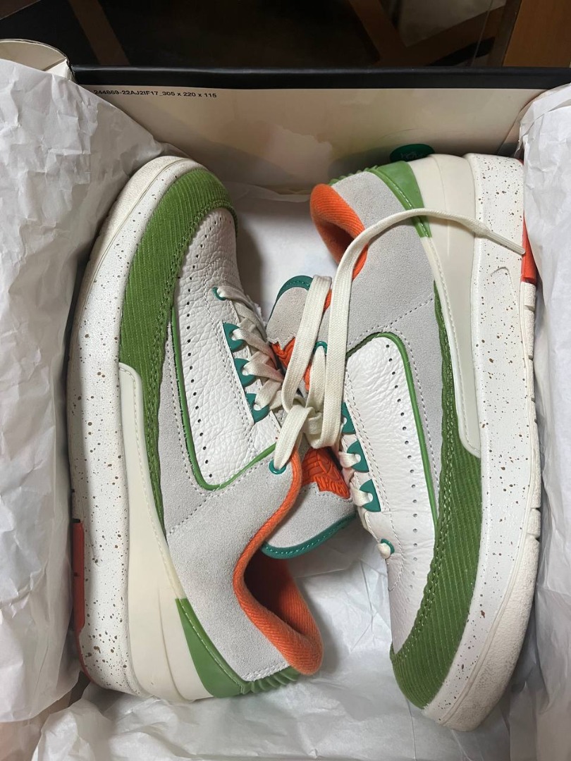 Nike Air Jordans 2s Low collab with Chi Gibbs, Luxury, Sneakers ...