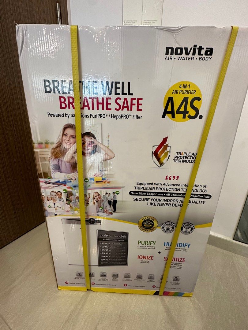 Novita A4S, comes with 2 free novita solution, TV & Home Appliances ...