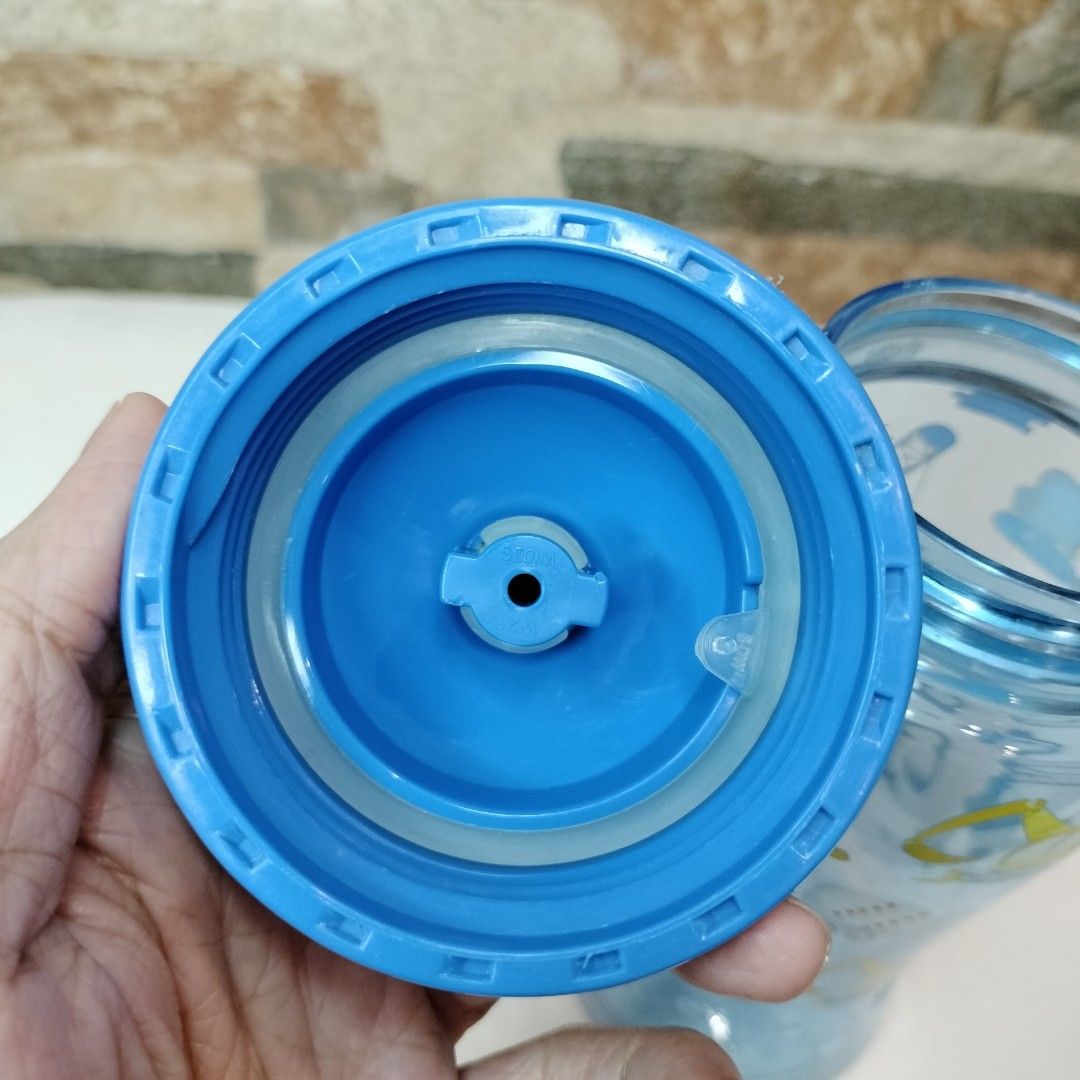 NUBY Thirsty Kids Super Slurp Tritan Bottle 12oz, Babies & Kids ...