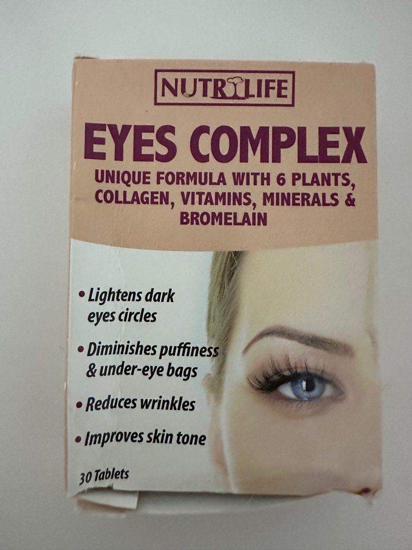 Nutrilife eyes Complex, Health & Nutrition, Health Supplements, Vitamins & Supplements on Carousell
