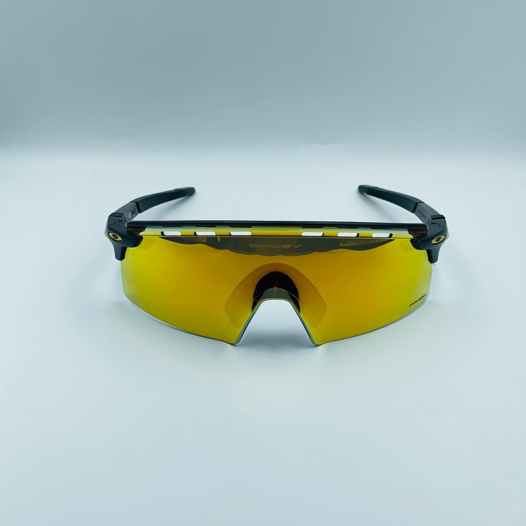Oakley Encoder Strike Vented Matte Carbon w/ Prizm 24k, Men's Fashion ...