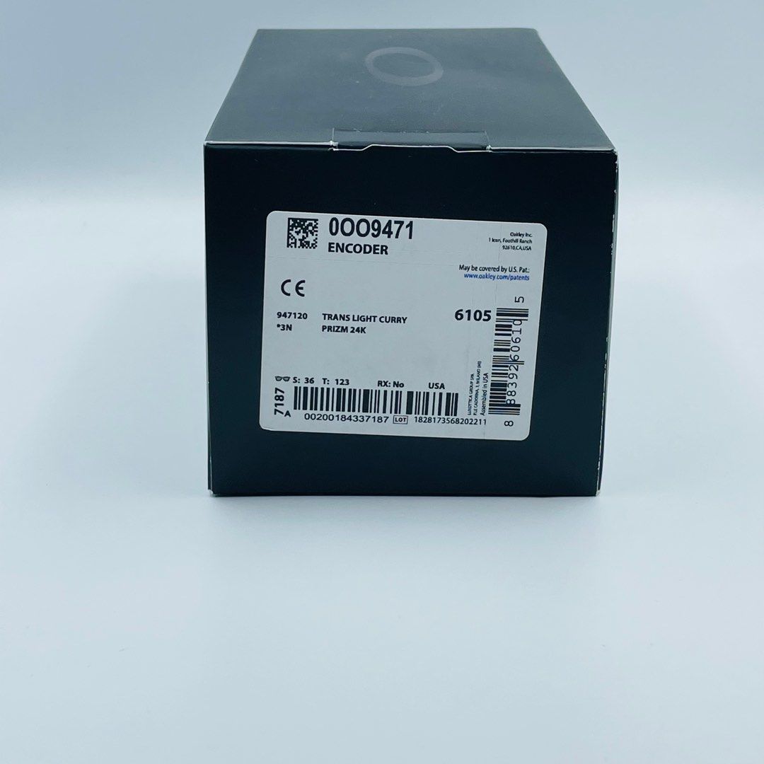 Oakley Encoder Transparent Light Curry w/ Prizm 24k, Men's Fashion ...