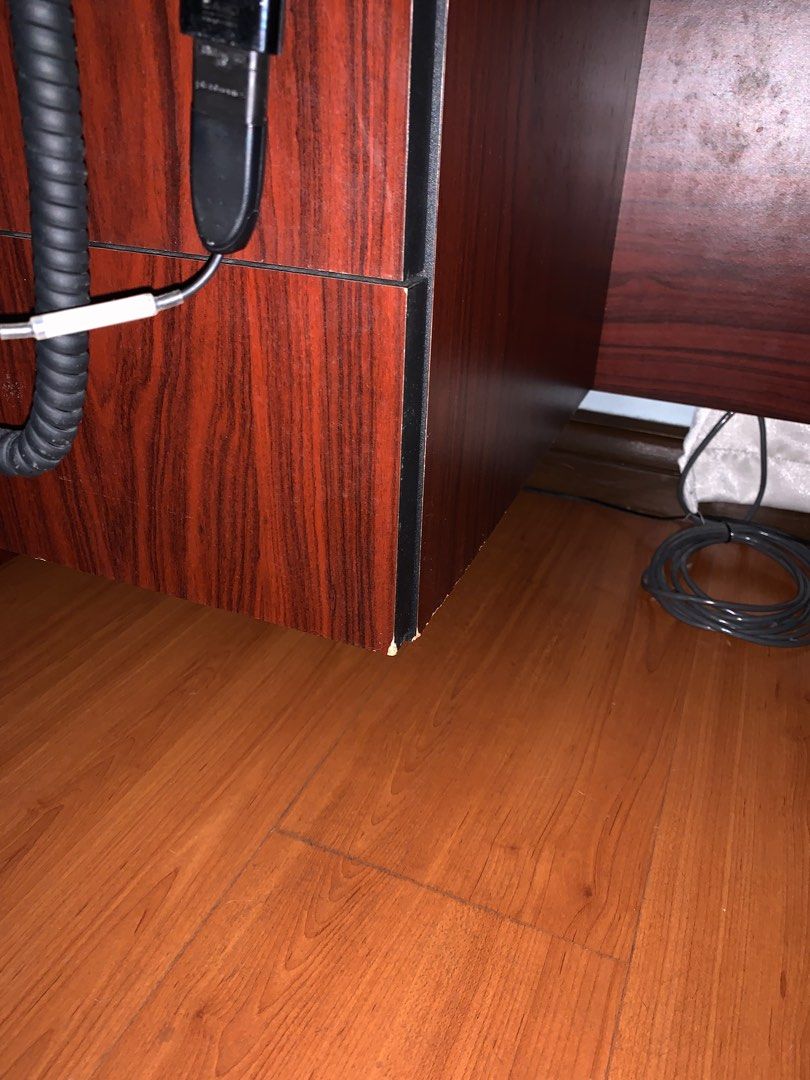 Office table with drawers from BLIMS (USED, slight damage) NEGOTIABLE ...