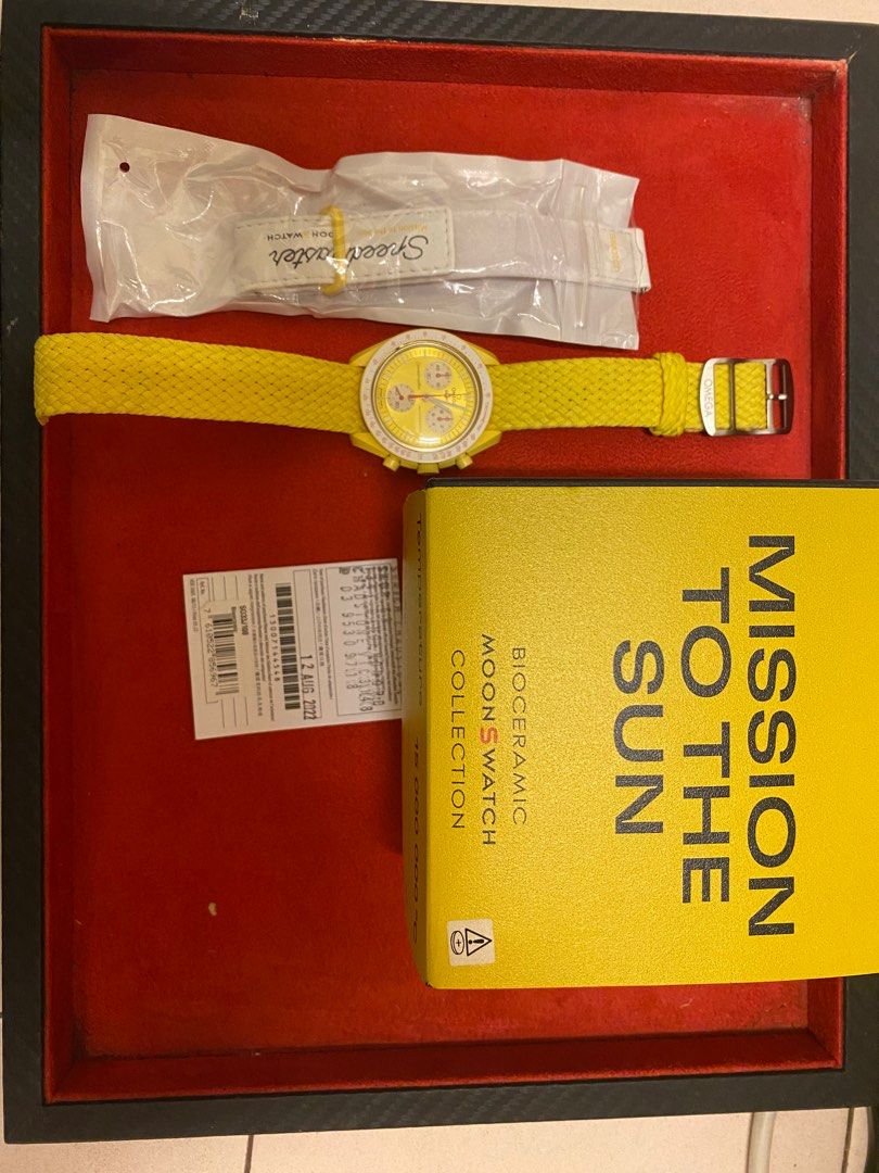 Omega Swatch sun, Men's Fashion, Watches & Accessories, Watches on ...