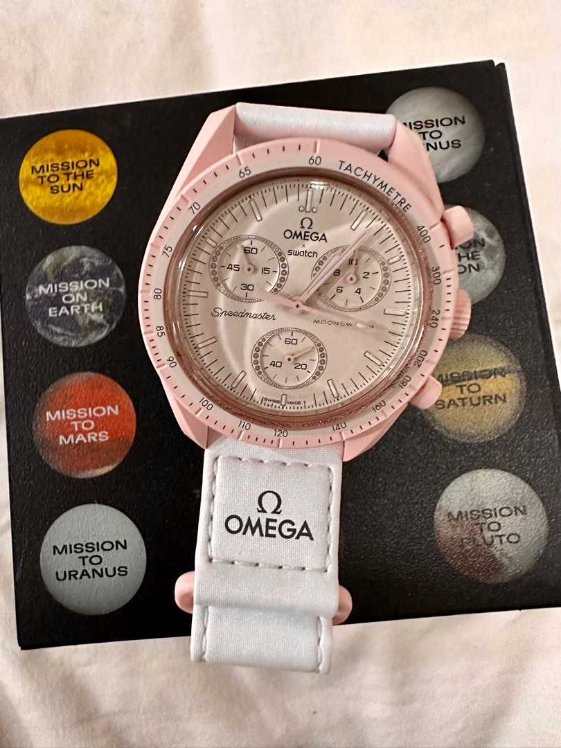 Omega Swatch Venus Speedmaster watch on Carousell