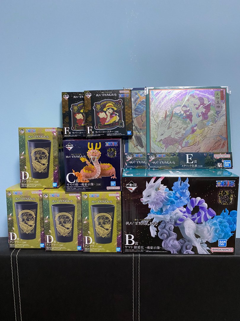 One Piece Ex! Raid On Onigashima Kuji, Hobbies & Toys, Toys & Games on ...