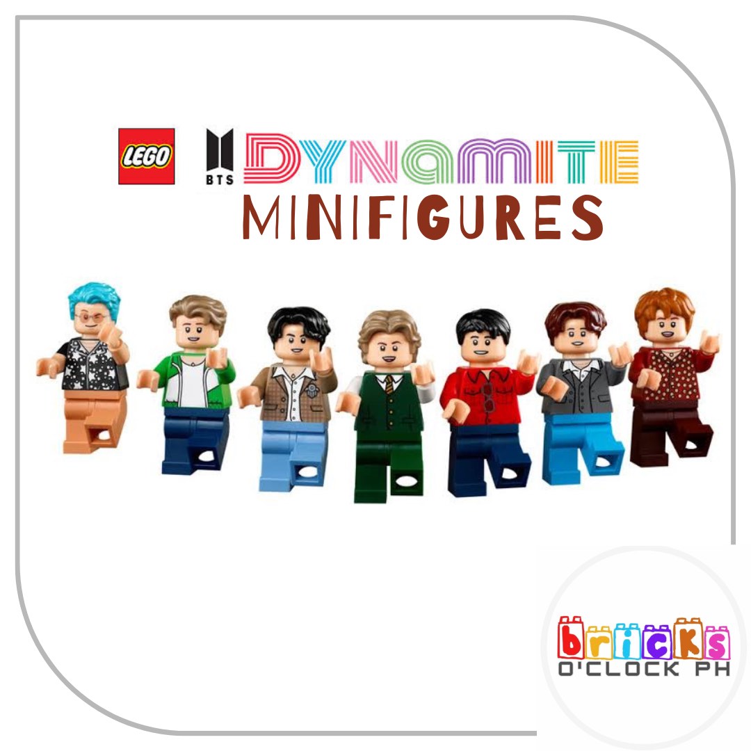 [ONHAND] BTS LEGO DYNAMITE MINIFIGURES on Carousell