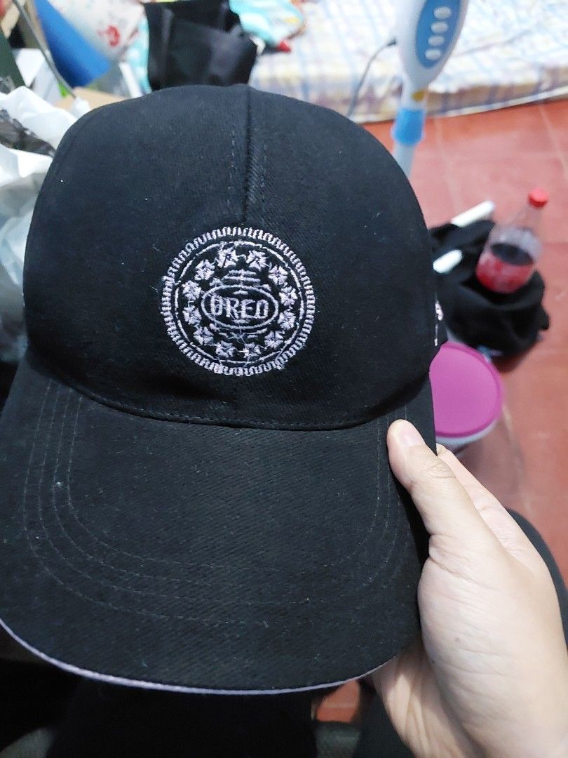 Oreo Cap / Topi Blackpink Edition, Fesyen Pria, Aksesoris, Topi di ...