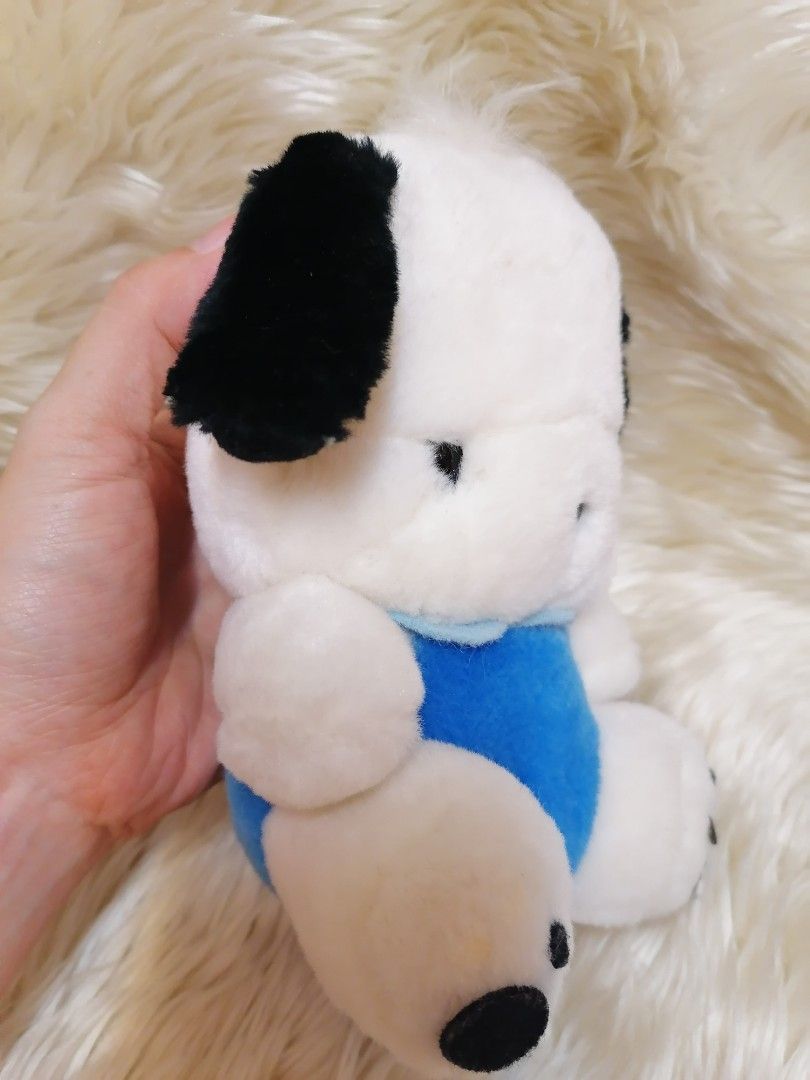 Original Japan Vintage Pochacco Stuffed Toys Soft toys Plush Original tag So cute! It's RARE ...