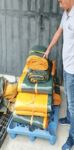 ORIGINAL MARUYAMA PGLEX TRAPAL/LONA/TOLDA/TENT/ ROLL -UP on Carousell