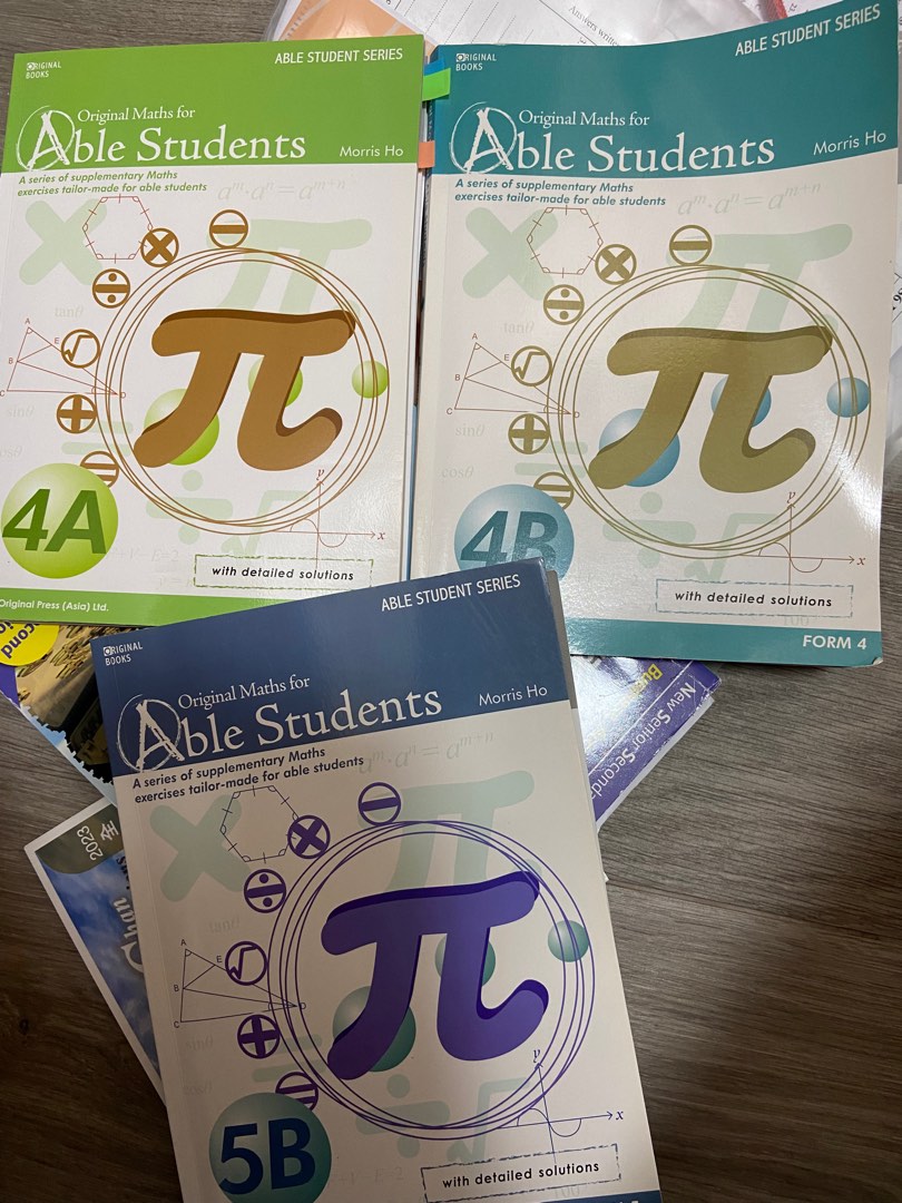 Original maths for able students 數學練習, 興趣及遊戲, 書本 & 文具, 教科書 - Carousell