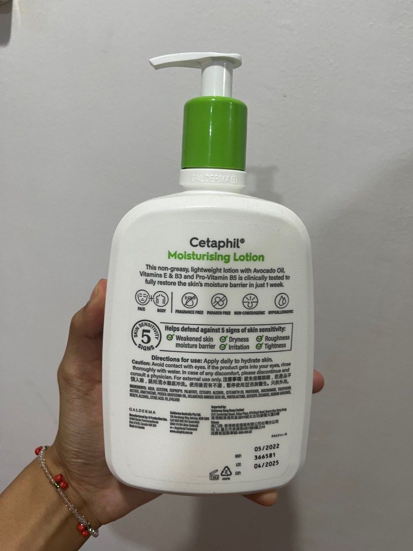 Original&New Cetaphil Moisturizing Lotion 591ml, Kesehatan & Kecantikan ...