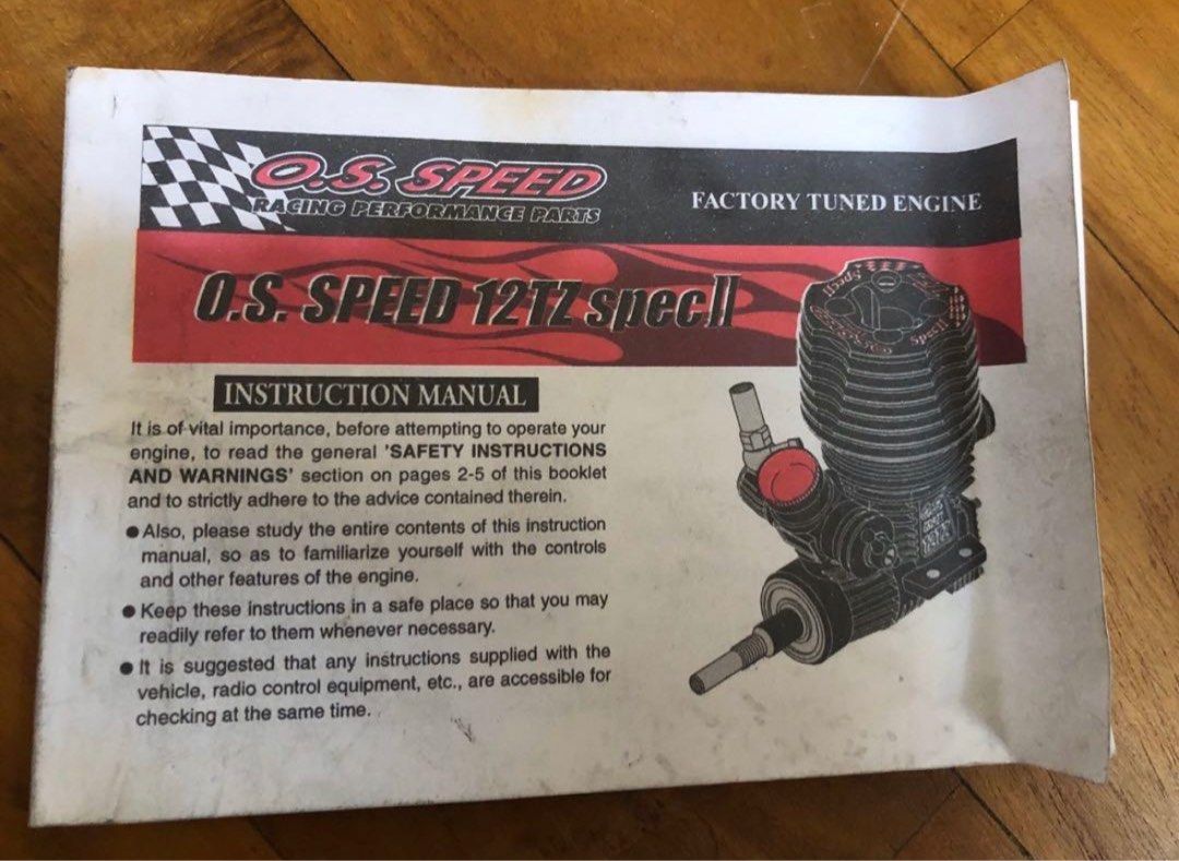 OS Max 12TZ Spec 2 Nitro Engine, Hobbies & Toys, Toys & Games on Carousell