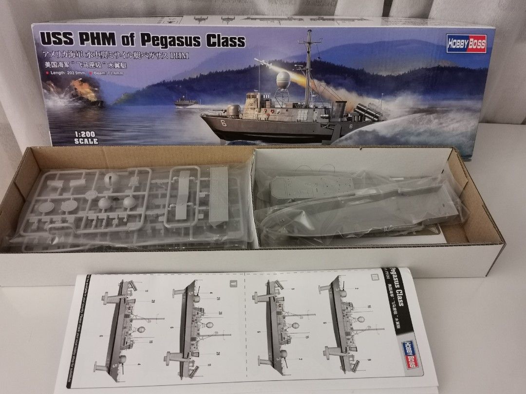 Out of production Ship model kits fast boat, missile boat, submarine ...