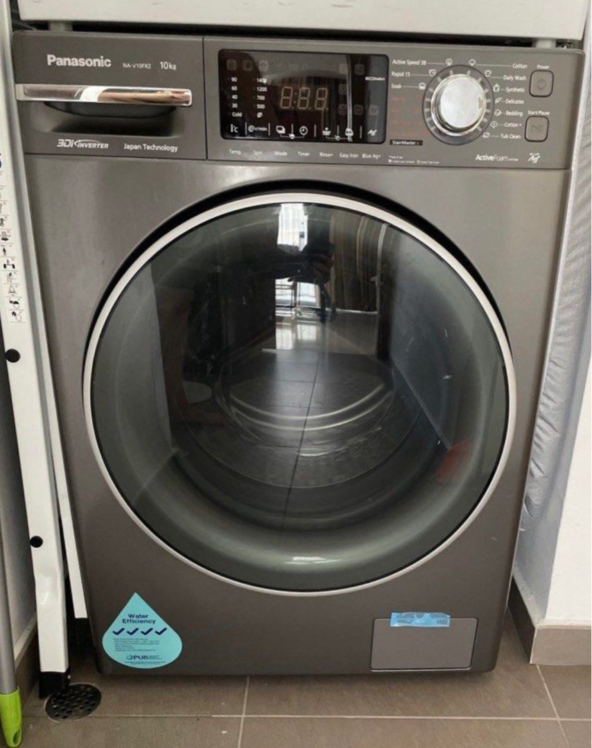 PANASONIC NA-V11FX2LSG 11KG FRONT LOAD WASHER (4 TICKS), TV & Home ...