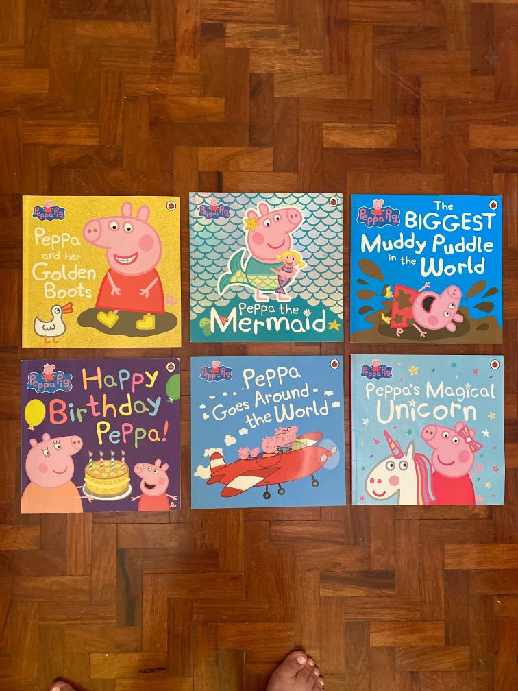 Peppa Pig books! Set of 6 on Carousell