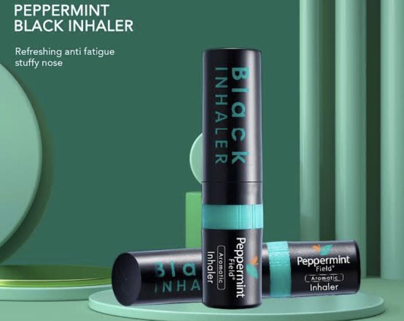 Peppermint field black inhaler on Carousell