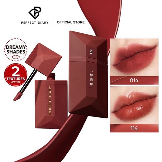 Perfect diary weightless velvet lip stain, Beauty & Personal Care, Face ...