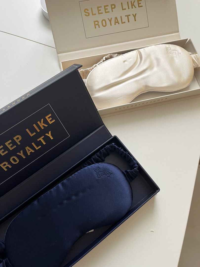 Peter Alexander silk eye masks, Women's Fashion, New Undergarments ...