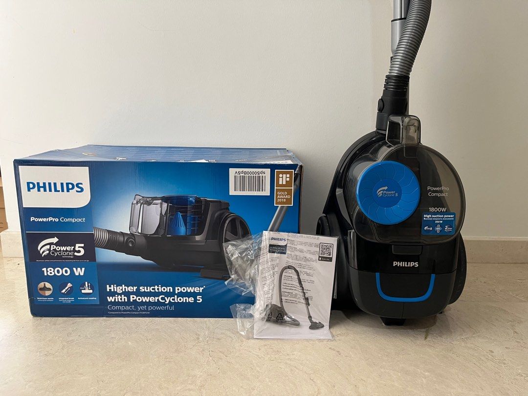 Philips power cyclone 5 - 1800w, TV & Home Appliances, Vacuum Cleaner ...