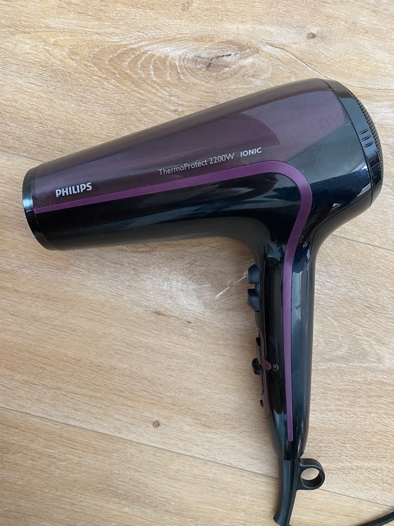 Philips ThermoProtect 2200W Ionic Hairdryer, Beauty & Personal Care ...