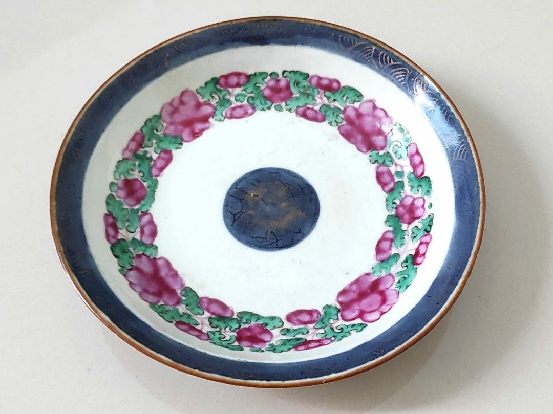 Piring kuno klasik koleksi antik, handmade, lukisan tangan, Antik ...
