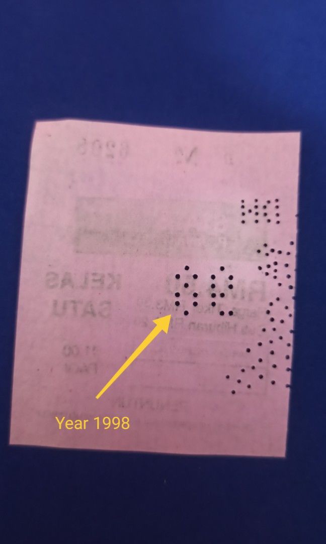 PJ STATE 1998 (Now Seksyen 52 PJ) Cinema Stub, Hobbies & Toys ...