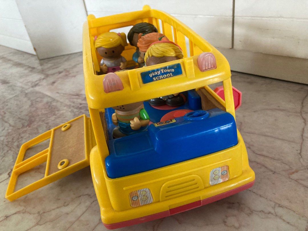 Play Town School Bus Fun, Hobbies & Toys, Toys & Games on Carousell
