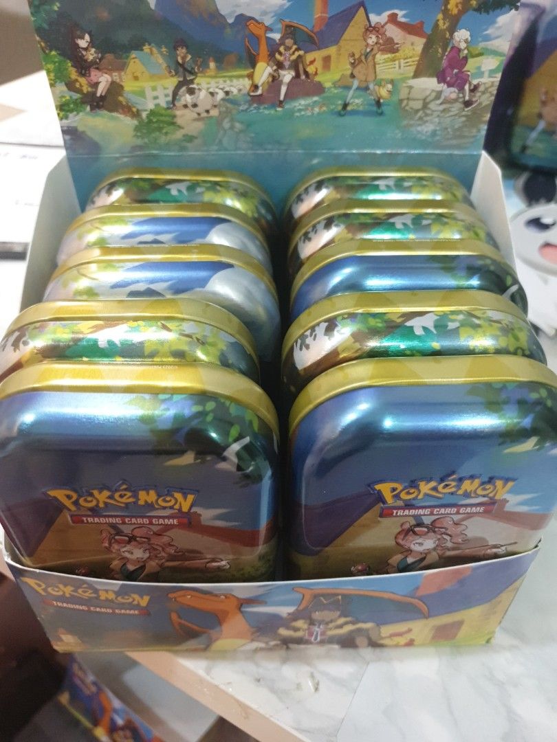 Pokemon- Crown Zenith empty tins, Hobbies & Toys, Toys & Games on Carousell