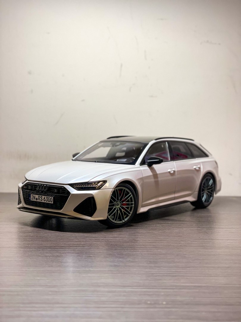 [可議]Polar Master 1/18 Audi RS6 Avant (C8), 書籍、休閒與玩具, 玩具、公仔、桌遊在旋轉拍賣