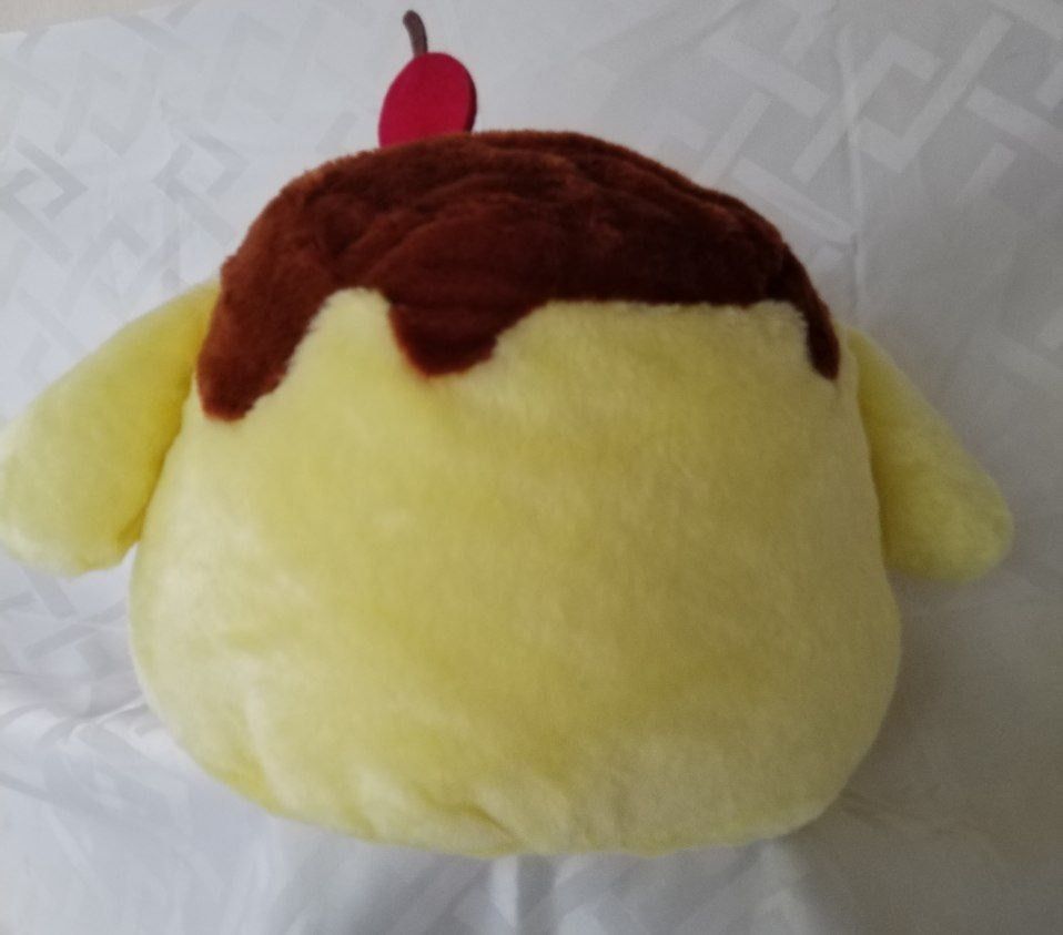 Pompompurin Pudding Plush Stuffed Toy 14", Hobbies & Toys, Toys & Games ...