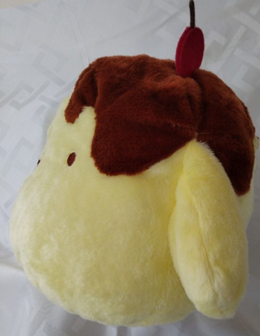 Pompompurin Pudding Plush Stuffed Toy 14", Hobbies & Toys, Toys & Games ...