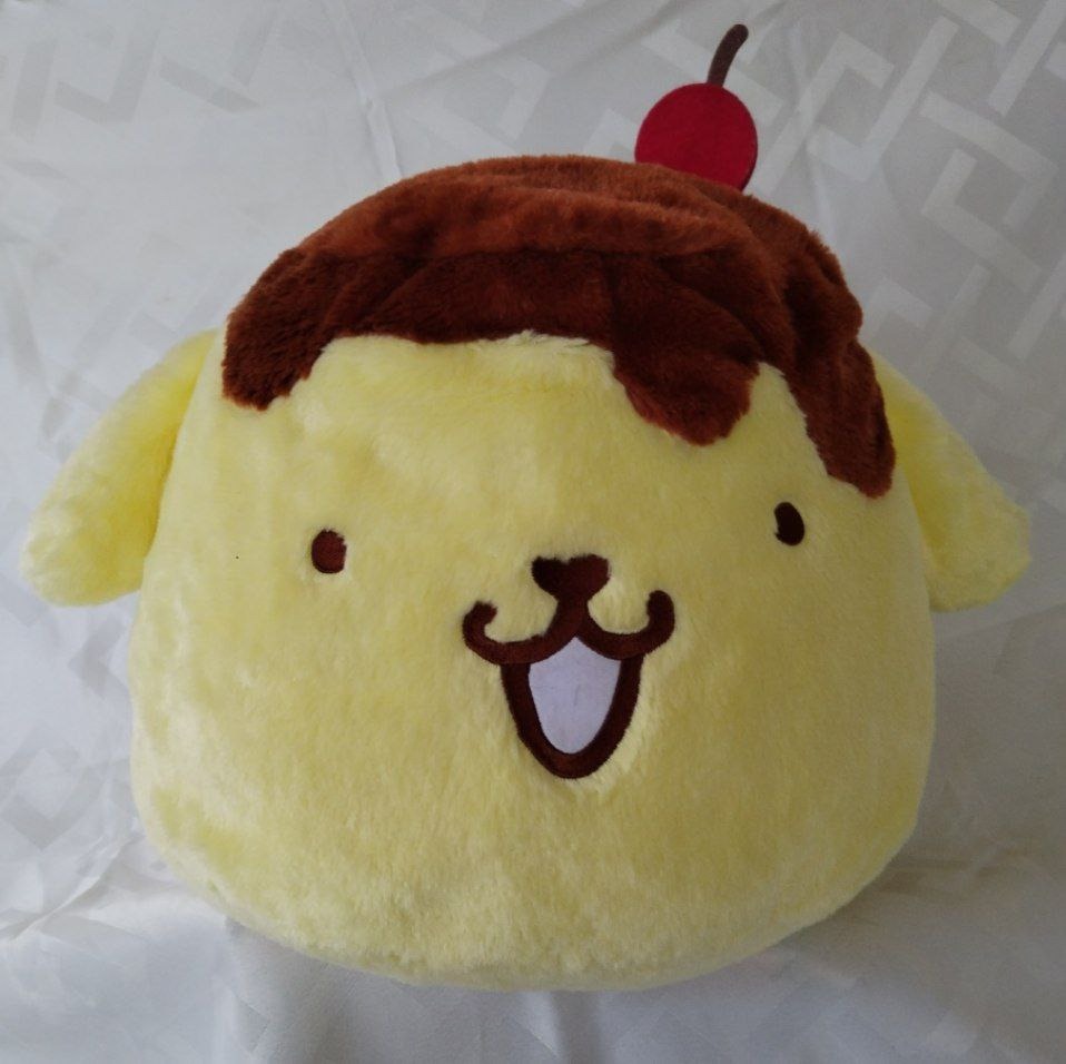 Pompompurin Pudding Plush Stuffed Toy 14", Hobbies & Toys, Toys & Games ...