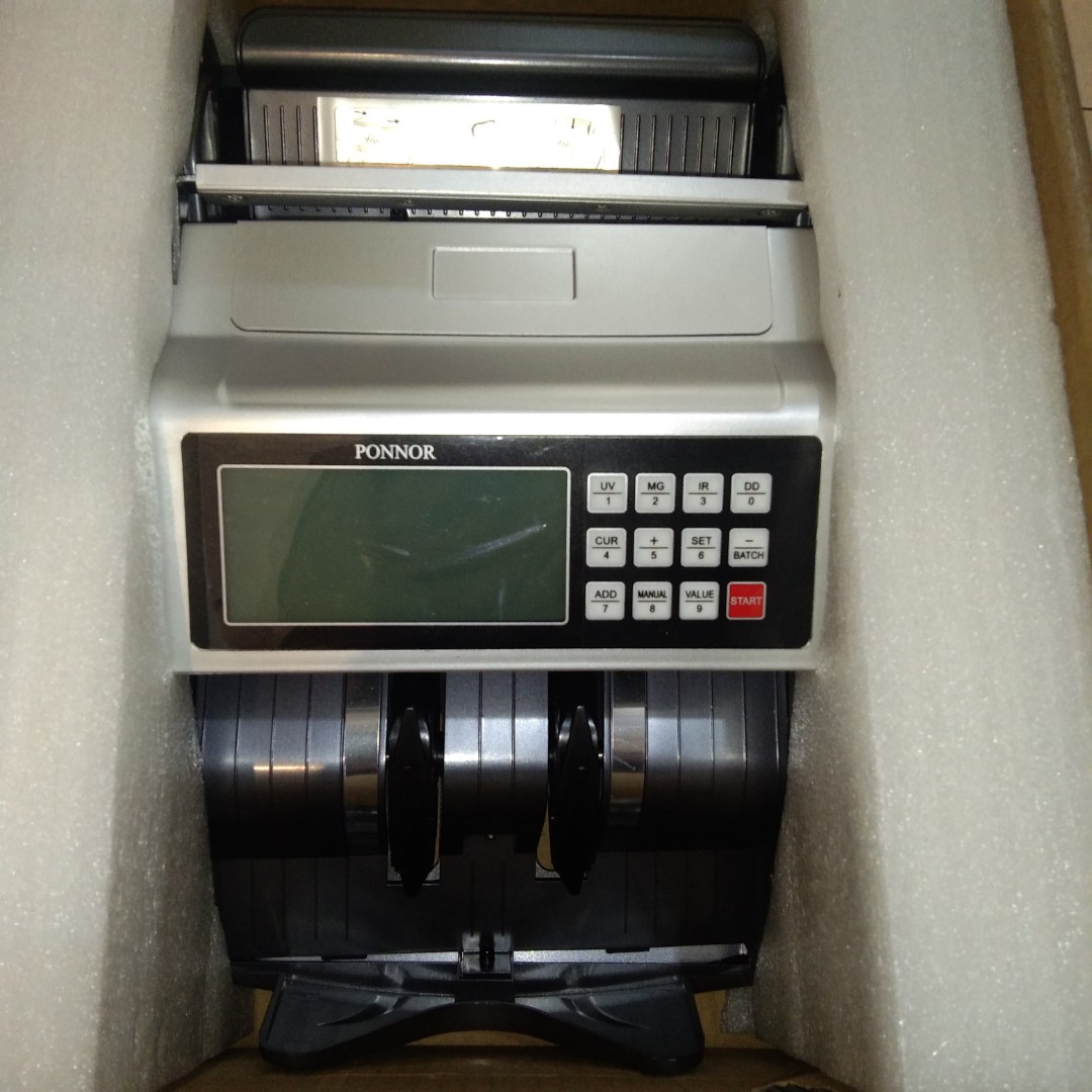 Ponnor Bill Counter 110V, Computers & Tech, Office & Business ...