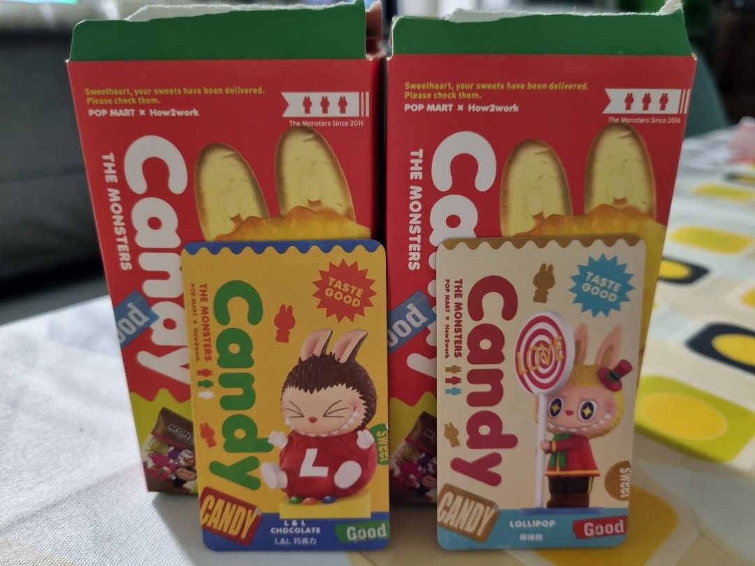 Popmart Labubu Candy, Hobbies & Toys, Toys & Games on Carousell