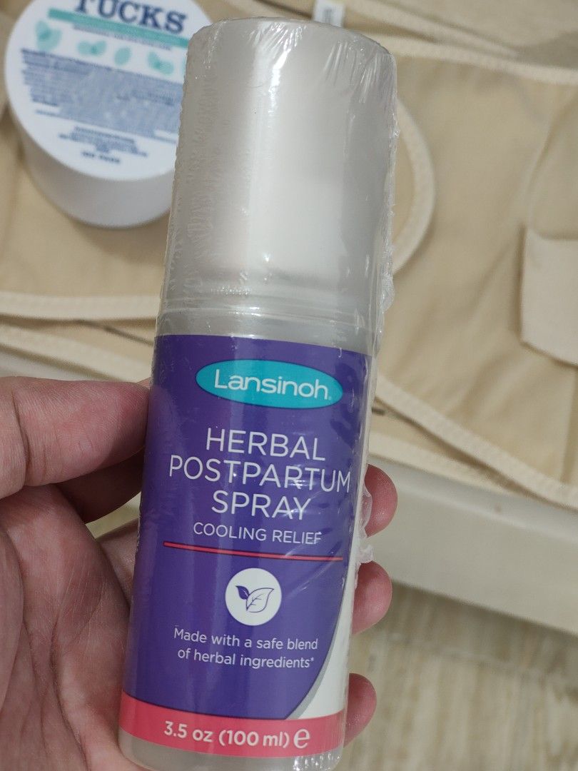 Postpartum spray, binder and medicated cooling pads, Babies & Kids ...