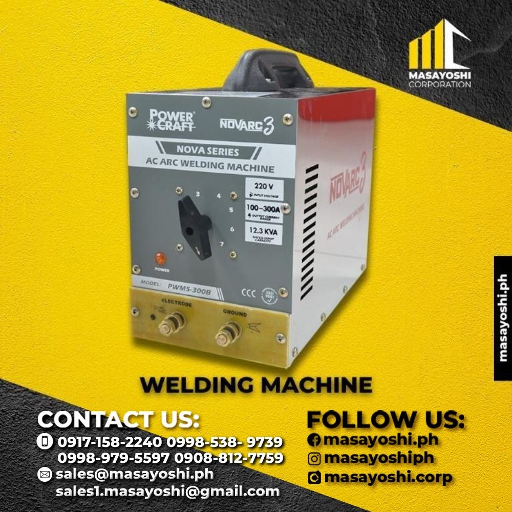 Powercraft AC Transformer NovARC 300A PWM5 300B, Welding Machine ...