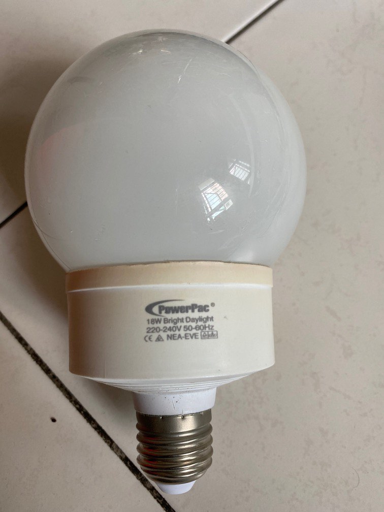 PowerPac 18W bulb, Furniture & Home Living, Lighting & Fans, Lighting ...
