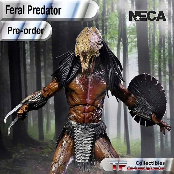 [Pre-order] Neca Prey Ultimate Feral Predator Figure, Hobbies & Toys, Toys & Games on Carousell
