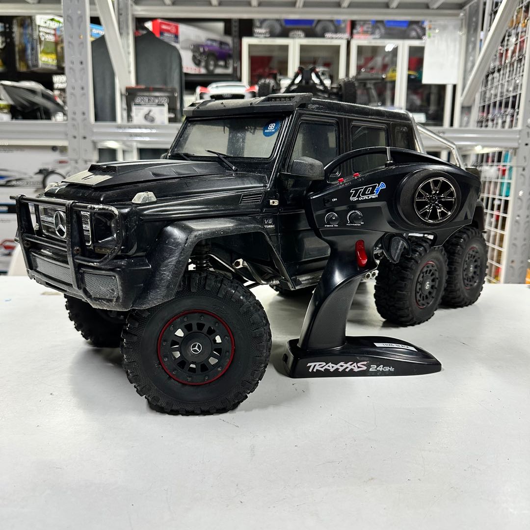 [PRE-OWNED] TRAXXAS TRX6 Trx-6 Mercedes-Benz G63 AMG 6x6 Scale and ...