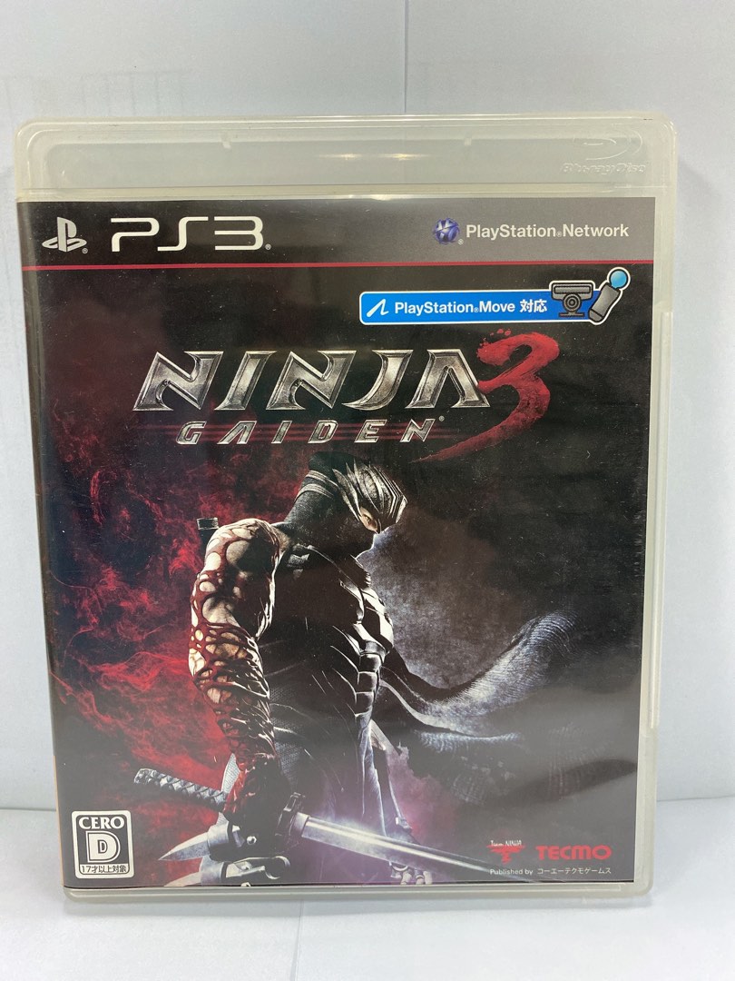 PS3 忍者外傳3-NINJA GAIDEN3#日版#限量#二手#電玩遊戲#動作遊戲#SONY#PLAYSTATION on Carousell