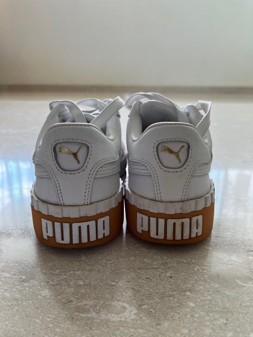 PUMA Cali Exotic Trainers (Beige), Women's Fashion, Footwear, Sneakers ...