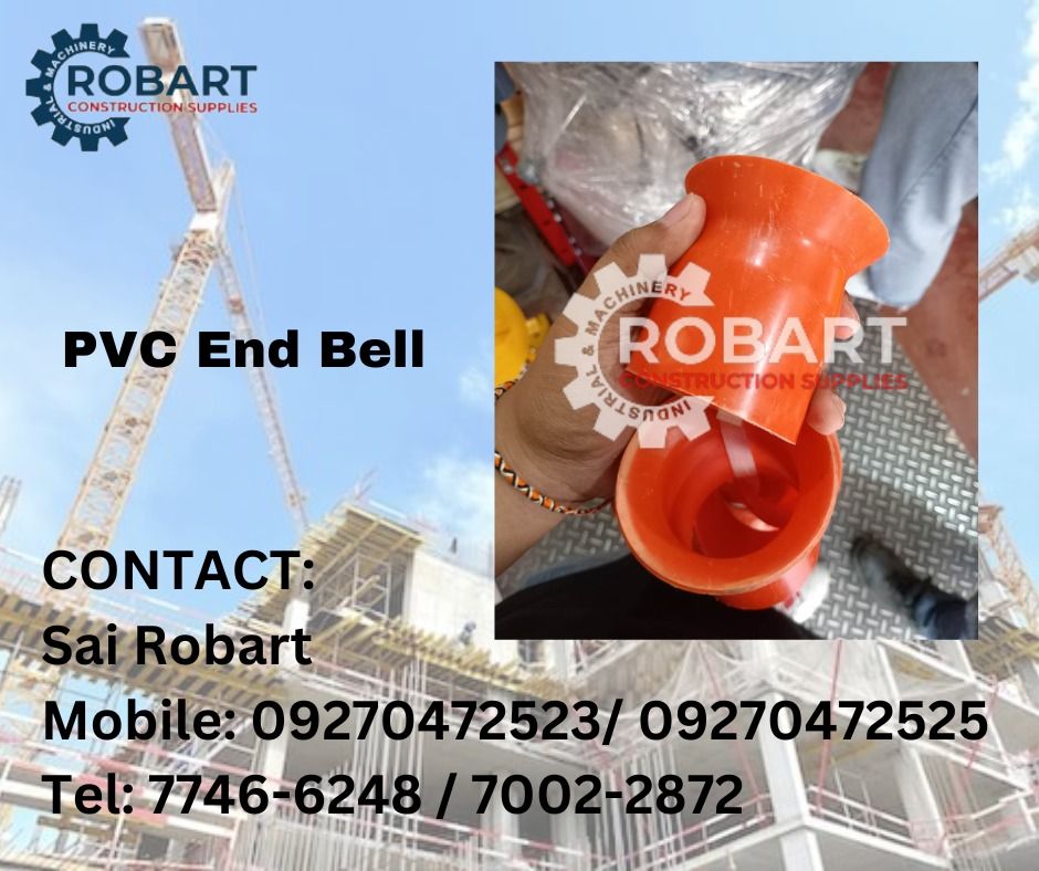 PVC End Bell, Commercial & Industrial, Construction Tools & Equipment ...