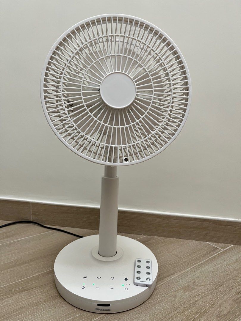 Rasonic - DC fan with remote, 傢俬＆家居, 燈飾及風扇, 風扇 - Carousell