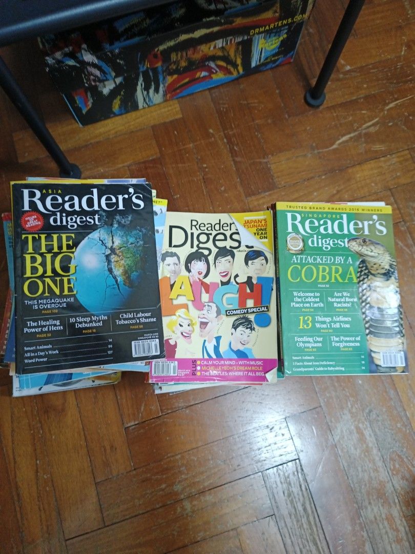 Readers Digest 66 copies, Hobbies & Toys, Books & Magazines, Magazines ...